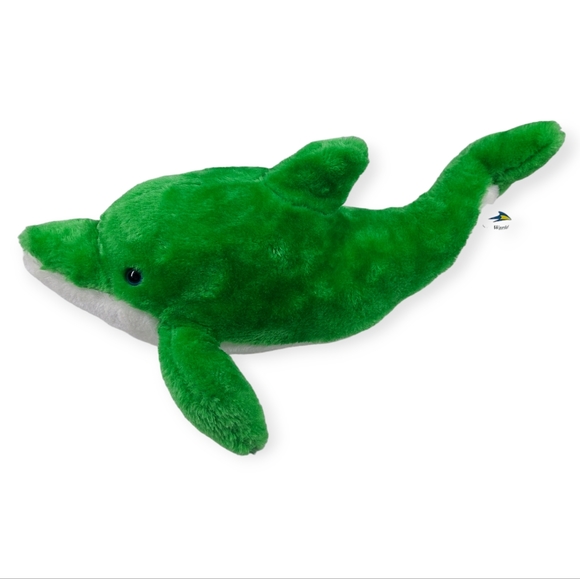 Sea World | Toys | Sea World Green Dolphin Plush Toy 8 L Rare | Poshmark